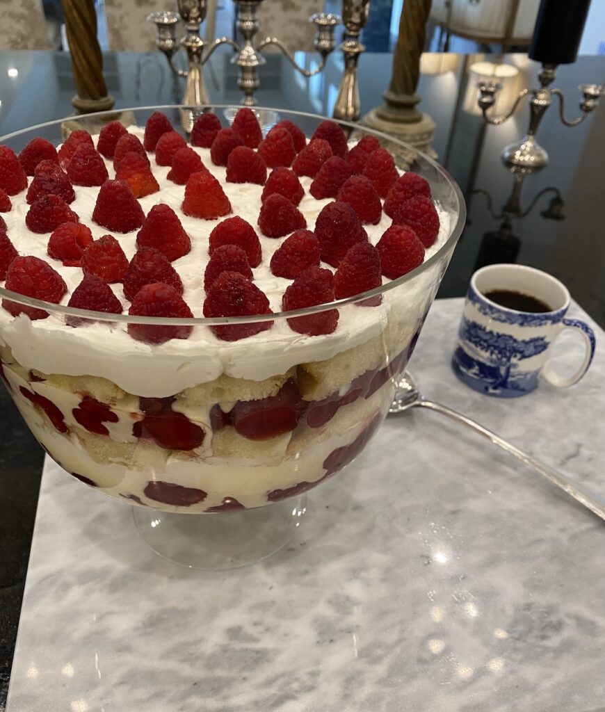 Taking on the English Trifle Dessert - from deep in the heart